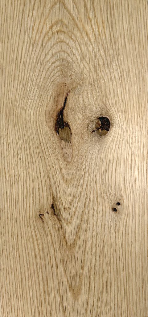 Character White Oak Rough Lumber SAMPLE - Mason's Mill & Lumber Co.