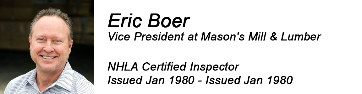 Eric Boer Featured in National Hardwood Magazine - Mason's Mill ...