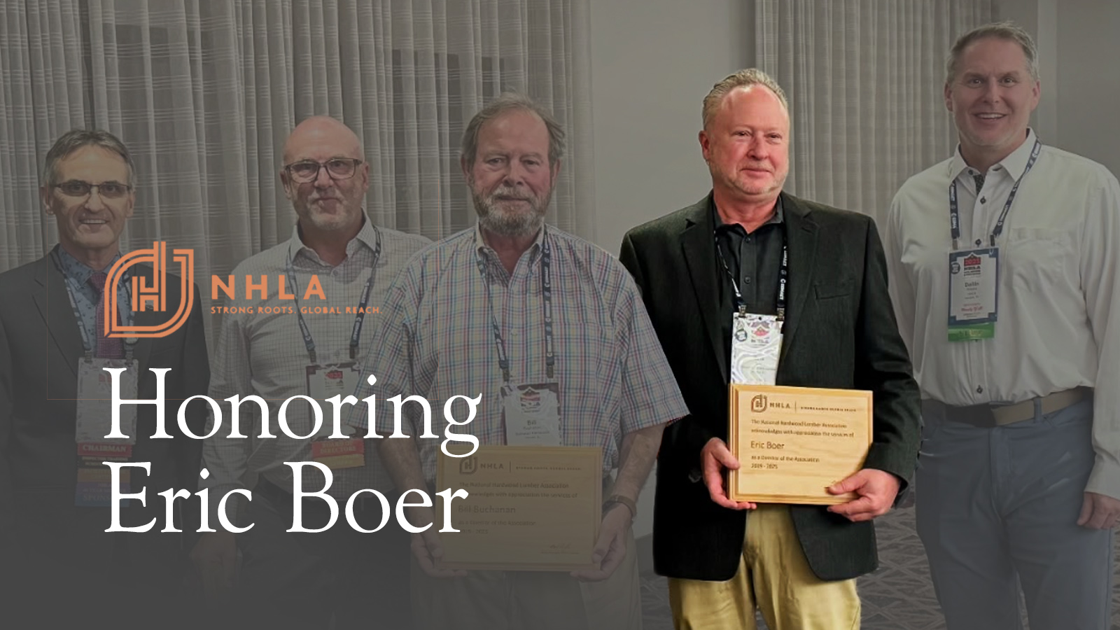 Honoring Eric Boer for His Service to the NHLA Board - Mason's Mill ...
